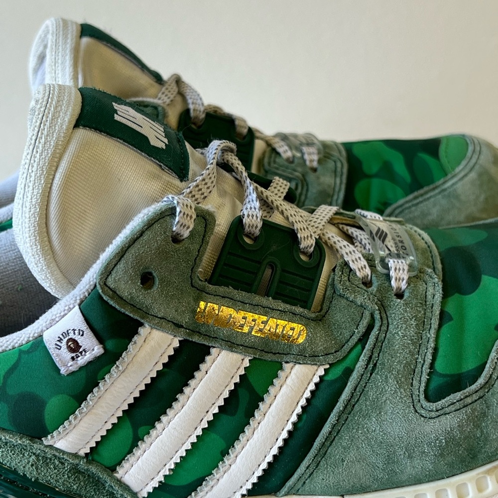 Adidas X Undefeated X Bape Camo Sneaker - Gem